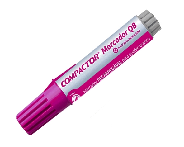 Marcador Pizarra Recargable Punta Redonda Compactor – OfficePro