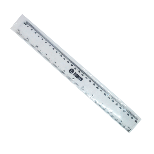 Regla Transparente Plástica 30cm Big Boss – OfficePro