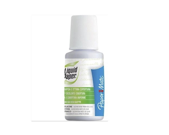 Corrector Líquido Frasco 20ml Liquid Paper – OfficePro
