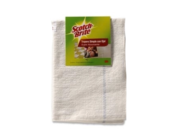 Trapero Simple Ojal Algodón Scotch-Brite 3M – OfficePro