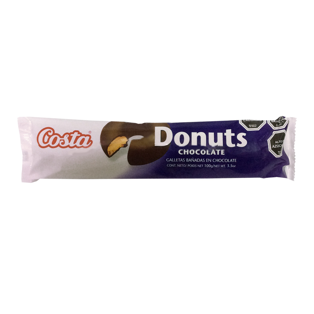 Galleta Donuts Chocolate Tradicional Costa – OfficePro