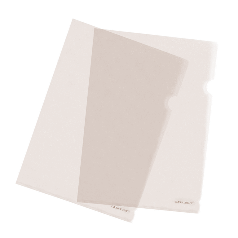 Carpeta Vinil Tipo L E310 Transparente A4 Data Zone – OfficePro